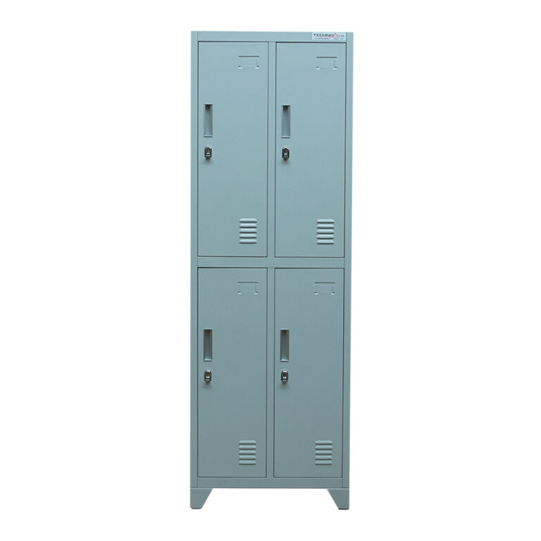 LOCKER 2 CUERPOS 4 CASILLEROS – TecnoPlus