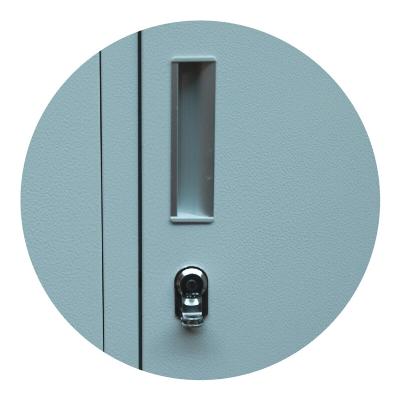 LOCKER 2 CUERPOS 4 CASILLEROS – TecnoPlus